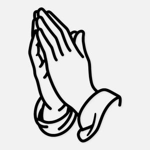 Simple Praying Hands Svg Png: Minimalist Design for Religious Projects - Etsy