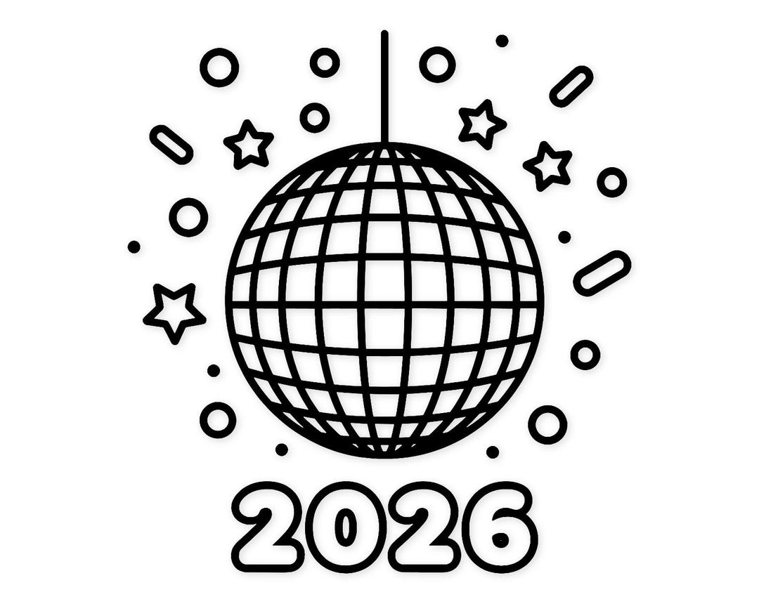 Party Scene Svg Png: Bold Retro Design for Celebrations - Etsy