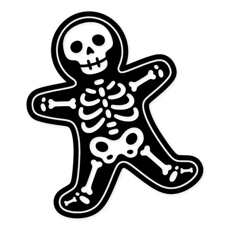 Gingerbread Skeleton - Etsy