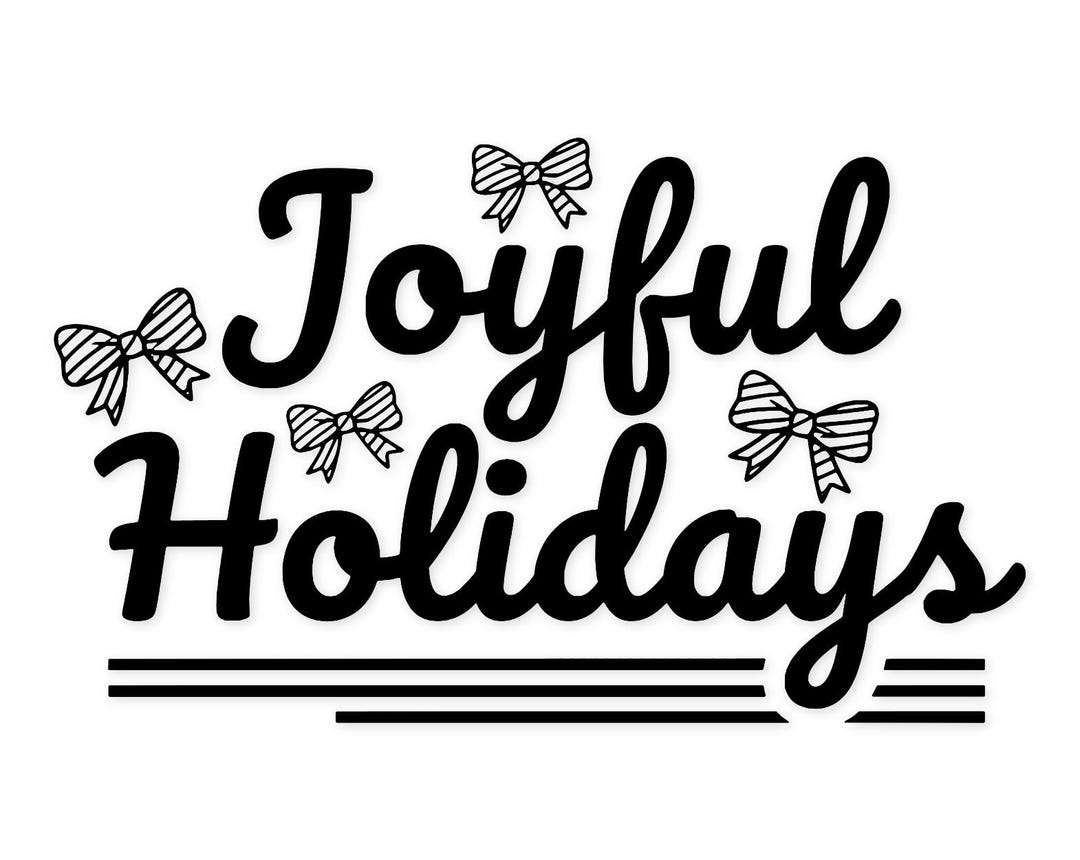 Coquette Holiday Quote Svg Png: Cut Ready Digital Design for Cricut ...
