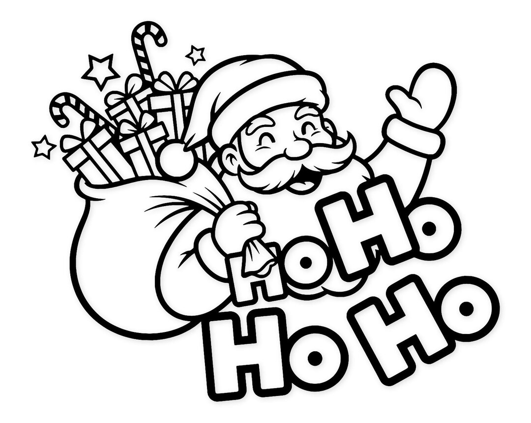 Santa's Cheer Svg Png: Cut Ready Digital Design for Cricut Silhouette ...