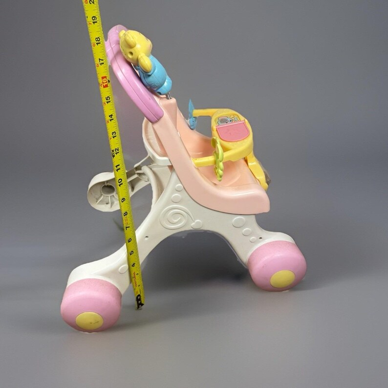 Fisher-price Brilliant Basics Stroll Along Walker Sturdy Toy Doll ...