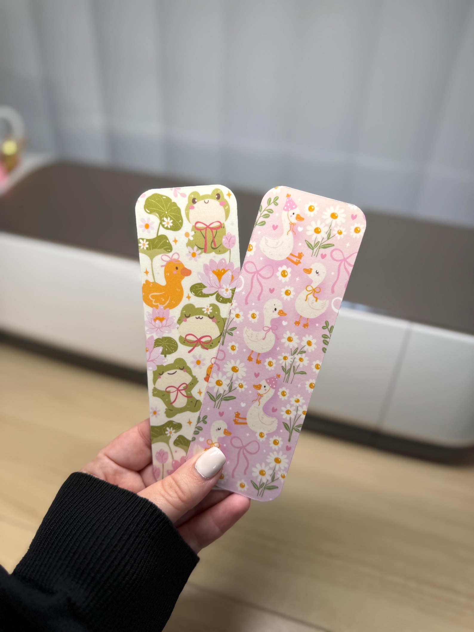 Silly Goose Bookmark | Cute Frog and Duck Bookmark | Cute Bookish Gift ...