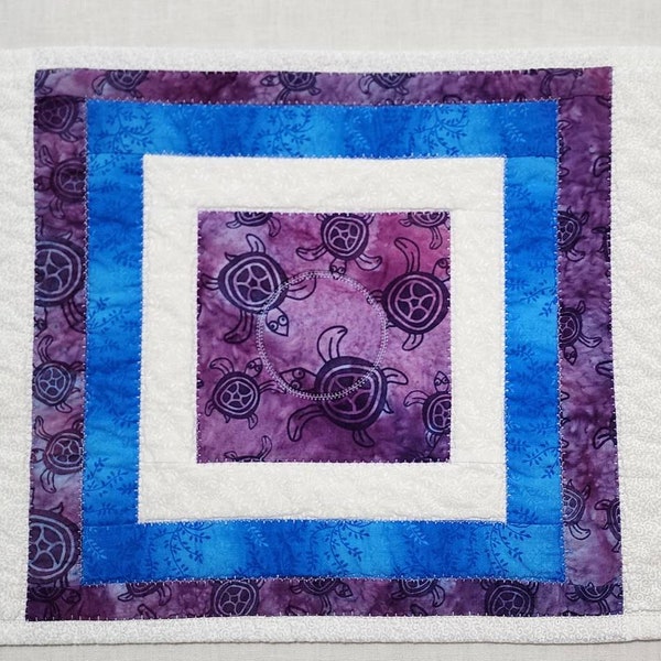 Purple Batik Turtles - Etsy