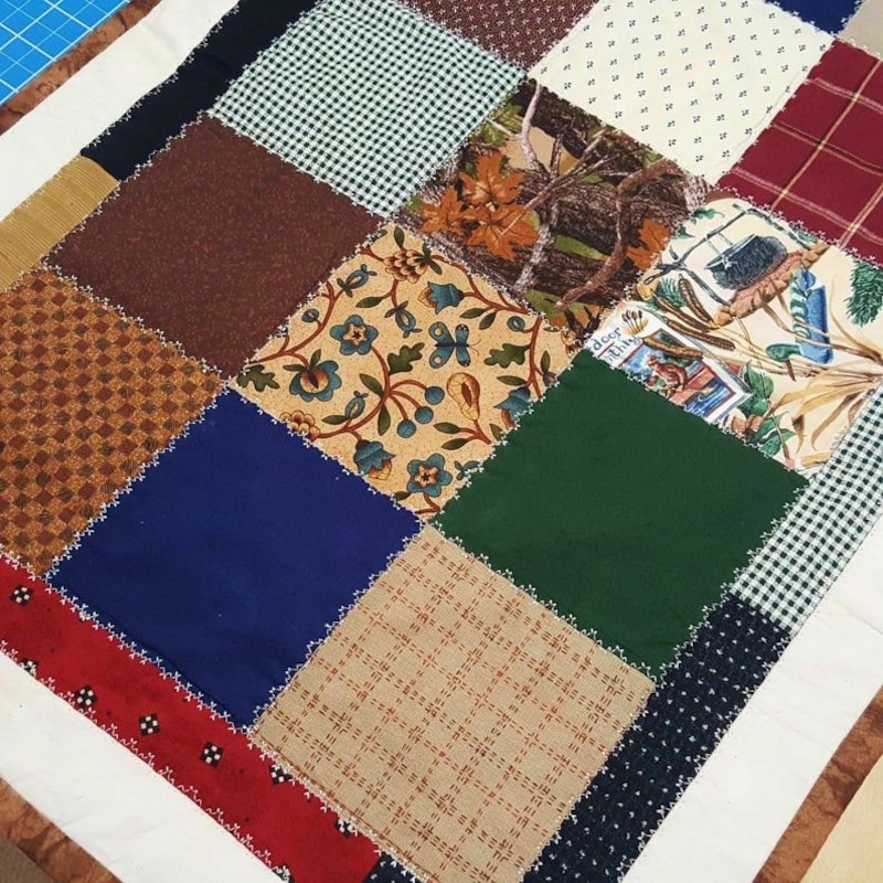 Primitive Quilt - Etsy