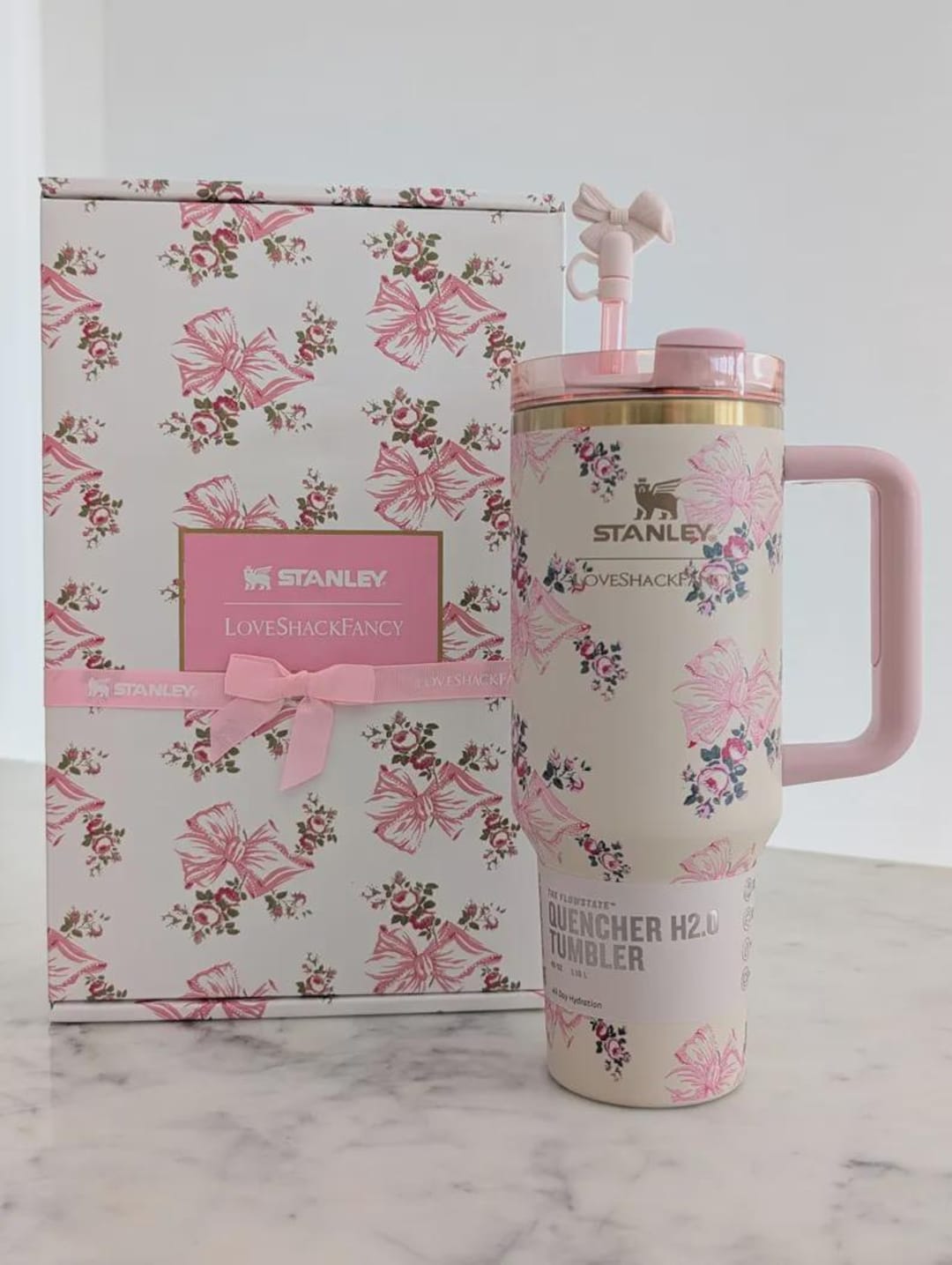 Love Shack Fancy Stanley Coquette Tumbler Custom Gift Pack ...