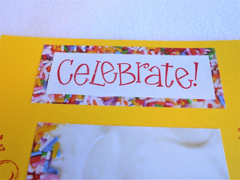 Celebration Scrapbook Page, 8x8 Premade Scrapbook Template, Birthday ...
