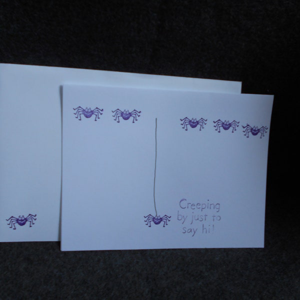 Hand Stamped Cards - Etsy