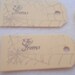 Halloween Gift Tags Hand Stamped Spider Webs Set of 5 - Etsy