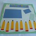 School Days 12x12 Premade Scrapbook Page, Die Cut Pencils, DIY School ...