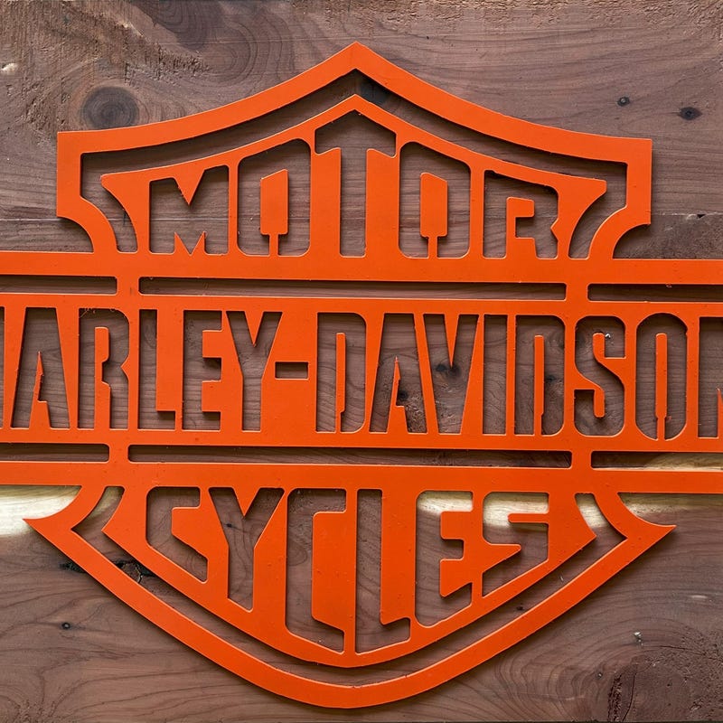 Harley Davidson Sign - Etsy