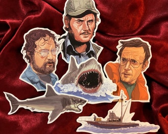 Jaws Sticker Pack - Etsy