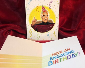 Star Trek Birthday Card | Etsy