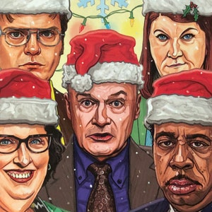 SCRANTON CHRISTMAS Party Xmas CARD - Etsy