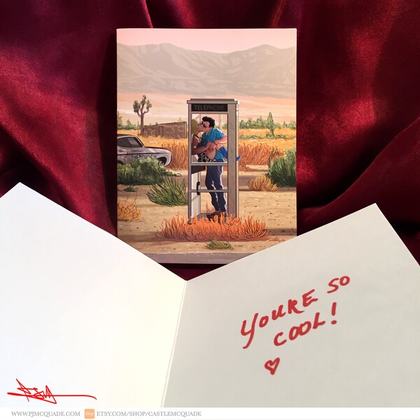 Cool romance card! - Etsy France