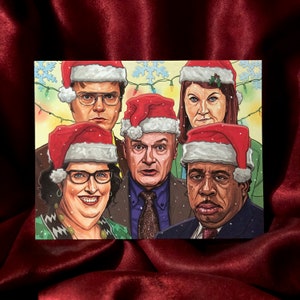 SCRANTON CHRISTMAS Party Xmas CARD - Etsy