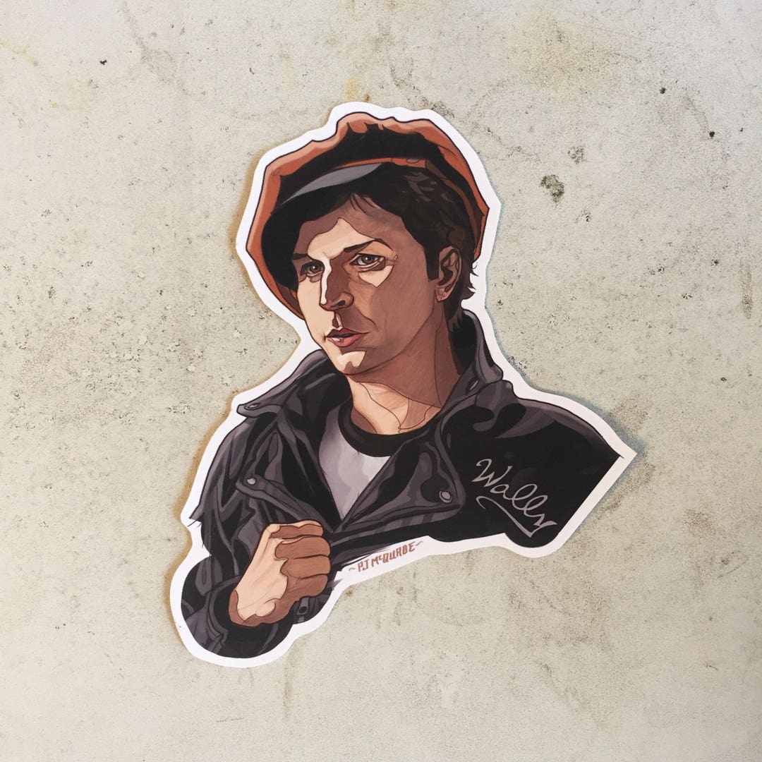 WALLY Waterproof STICKER - Etsy