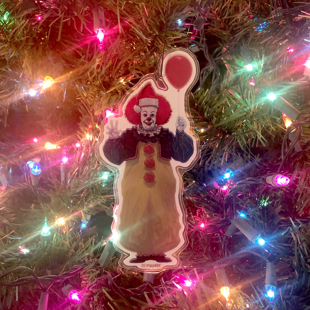 Classic PENNYWISE Christmas ORNAMENT - Etsy