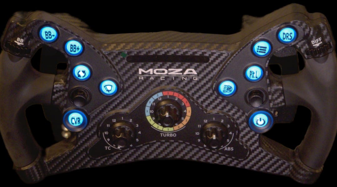 MOZA KS and Vision GS Custom Rim Button Caps - Etsy