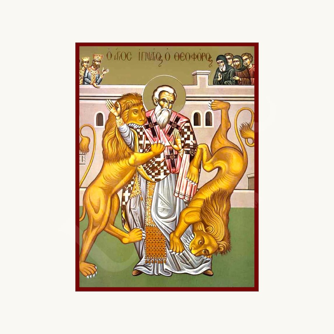Saint Ignatius of Antioch Icon: Orthodox Icon Print on Wood - Etsy