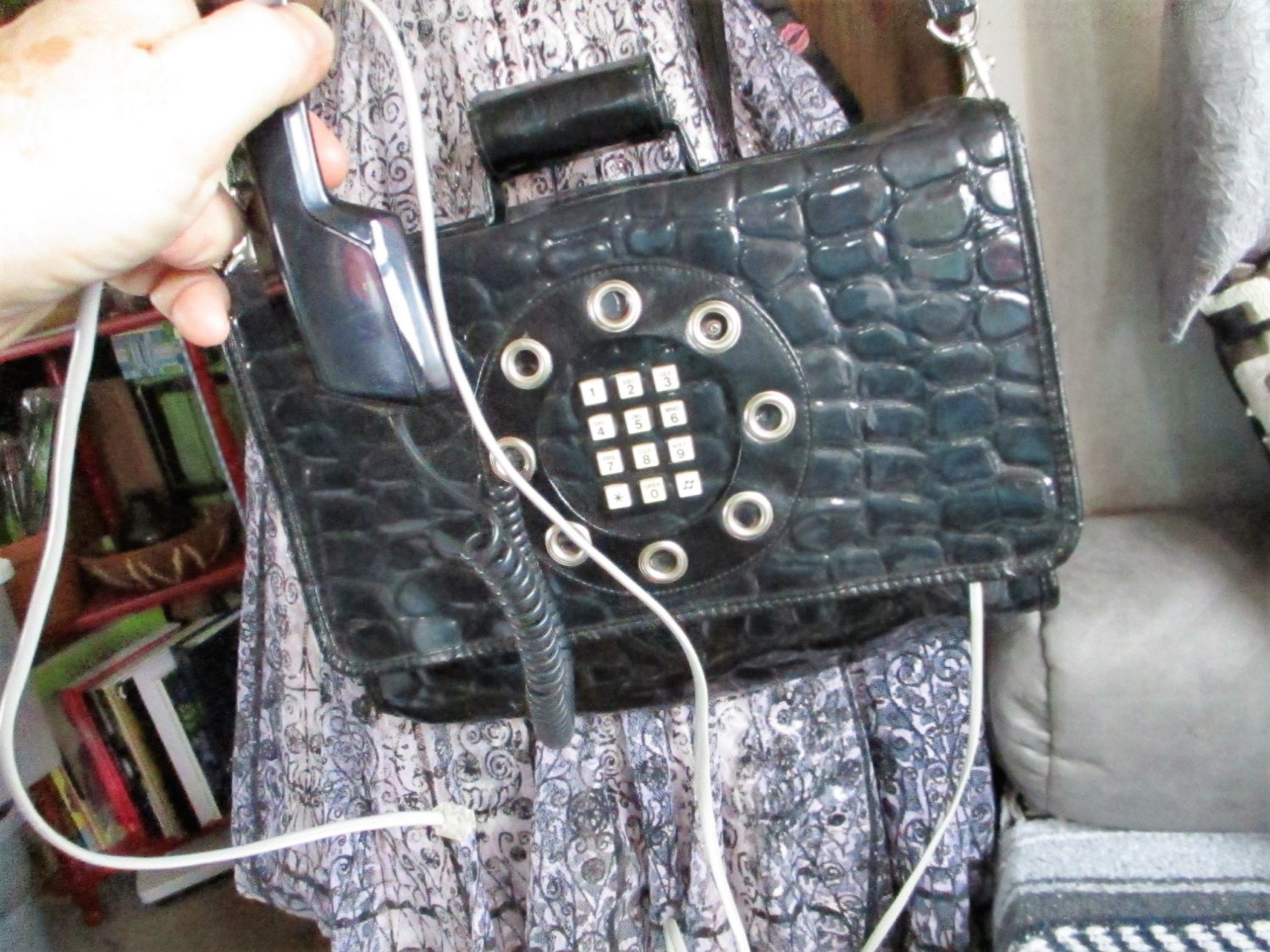 1960's Very Large Briefcase With Working Phone - Etsy