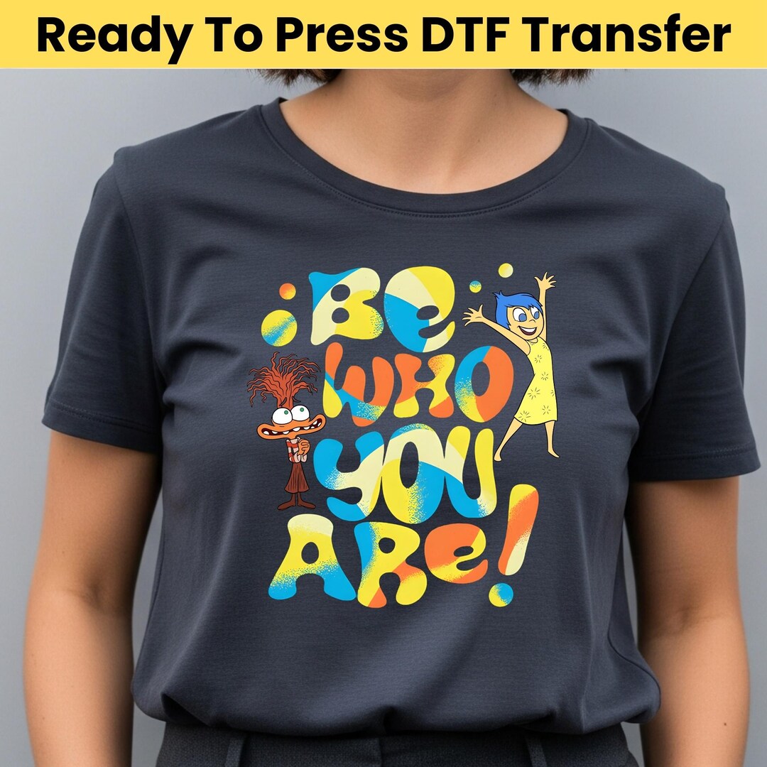 Inside Out Characters DTF Transfer, Ready to Press - Etsy