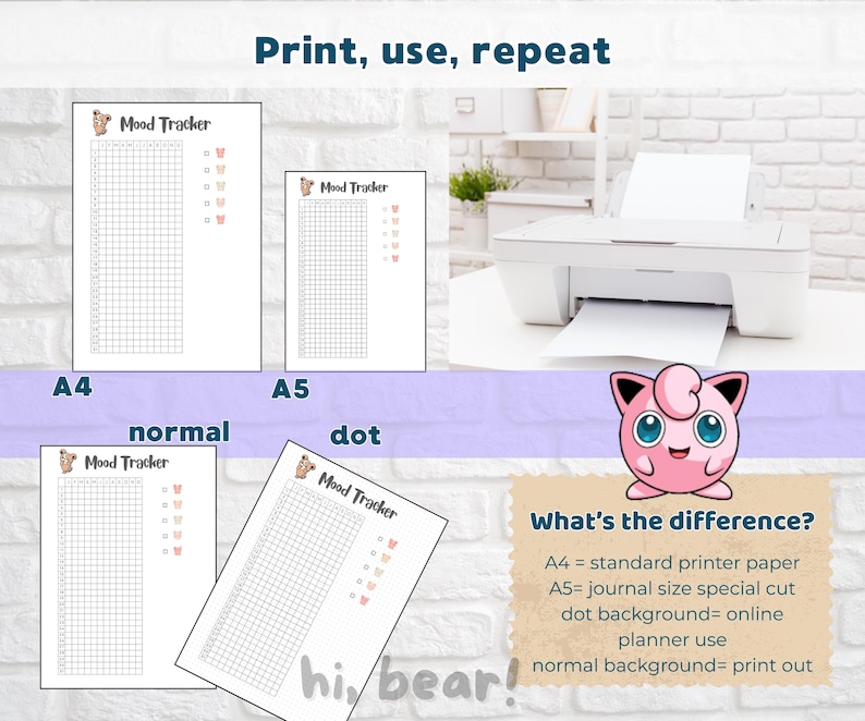 Digital Journal & Planner Bundle - Pokémon Theme | Assignment Tracker ...