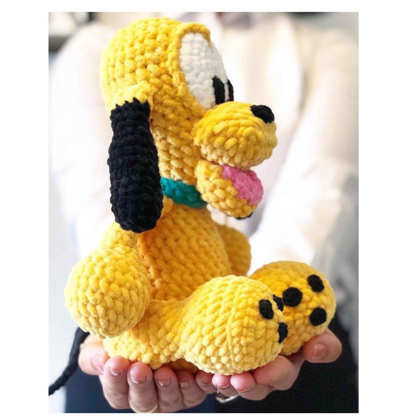 Crochet Pluto Dog Amigurumi Pattern: DIY Plush Toy Tutorial (PDF ...