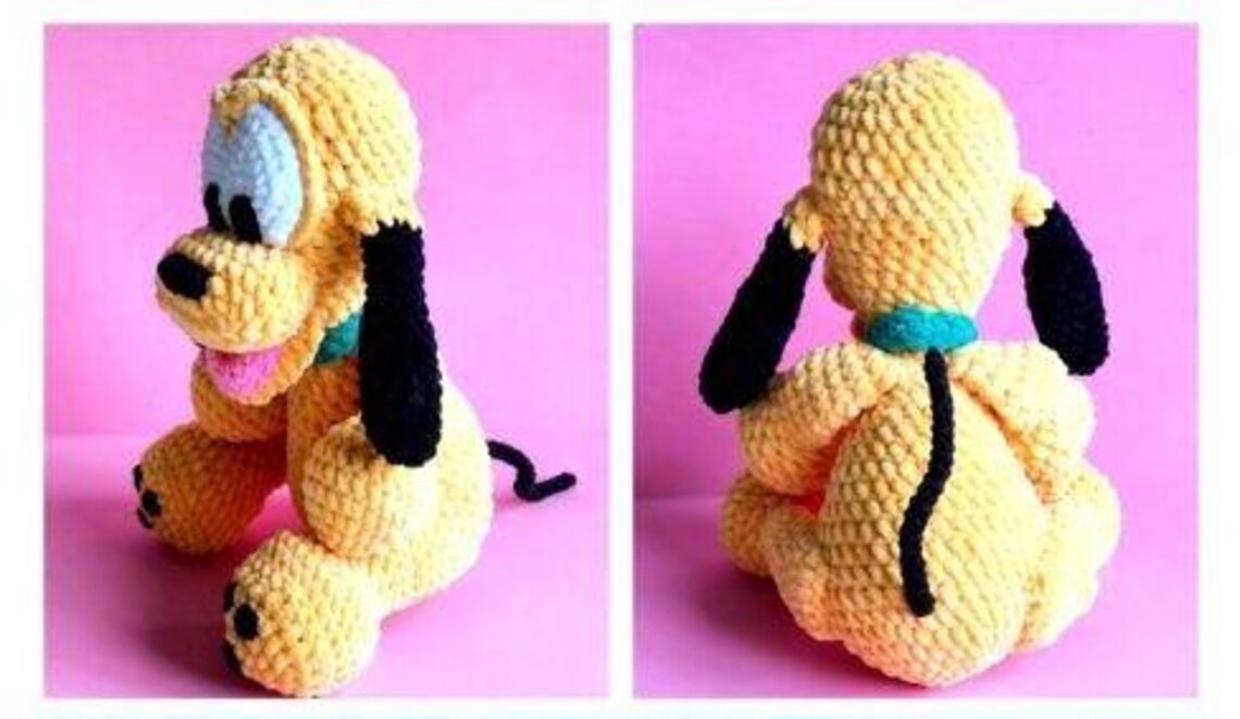 Crochet Pluto Dog Amigurumi Pattern: DIY Plush Toy Tutorial (PDF ...