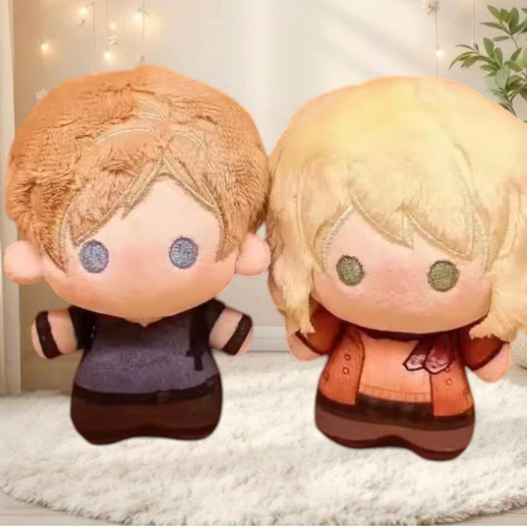 Resident Evil Leon Scott Kennedy Plush Doll 10cm, Cute Anime Game ...