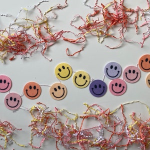 Smile Face Garland - Felt Smile Happy Face Garland - Etsy