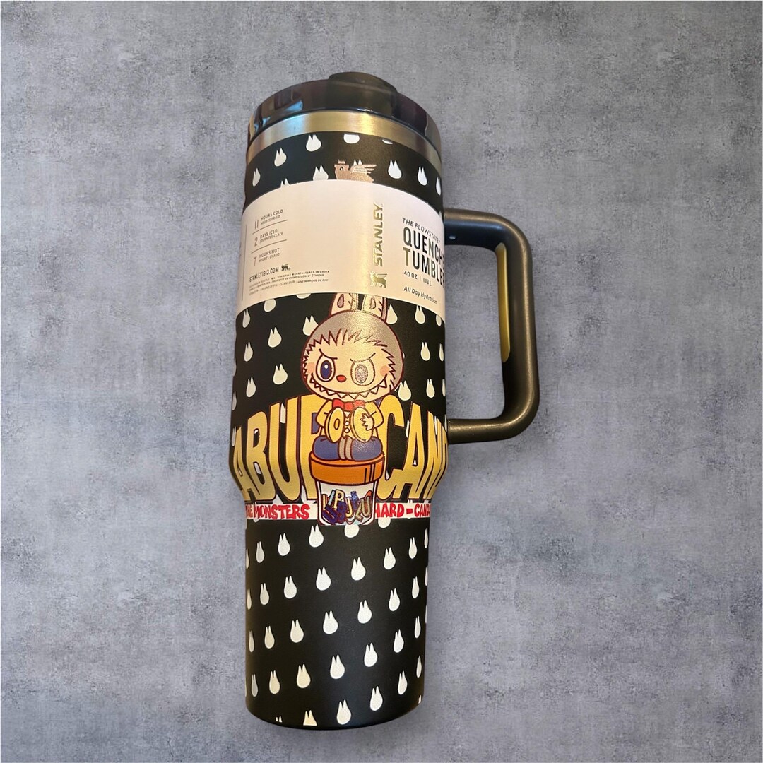 Labubu Handmade Stanley Cup 40oz Comes With a Labubu Free Gift - Etsy
