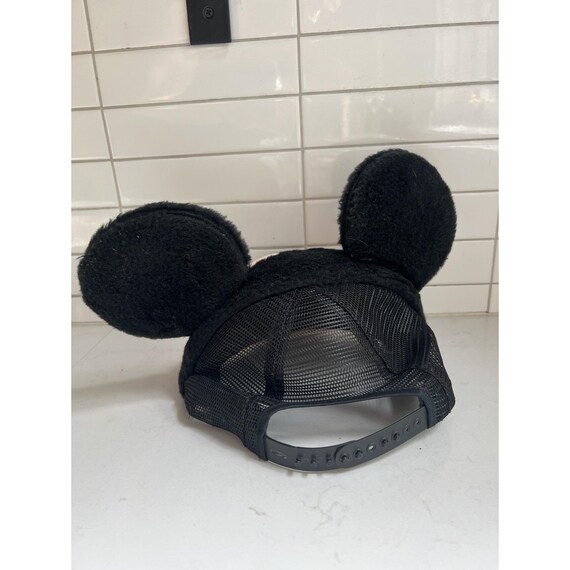 Vintage 1990s Mickey Mouse Head Snapback Baseball Adj… - Gem