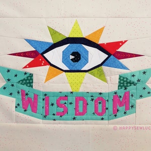 WISDOM Tattoo Quilt PDF Pattern - Etsy