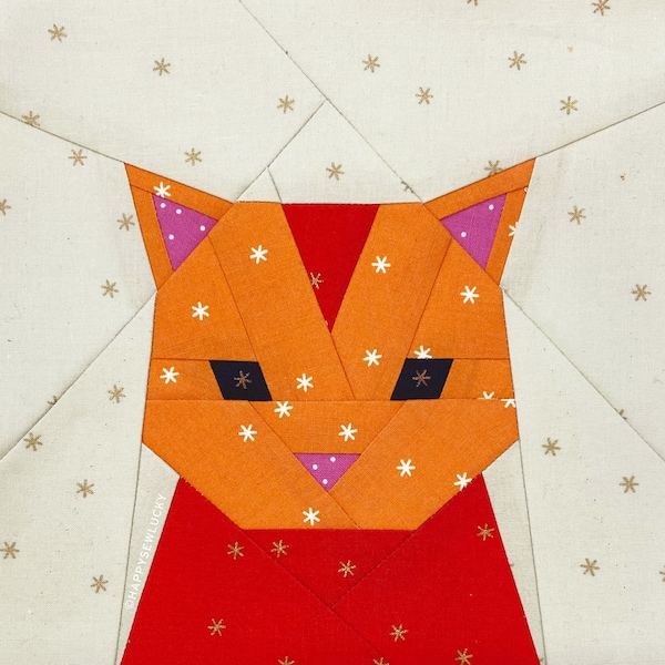 Cat Quilt Pattern - Etsy