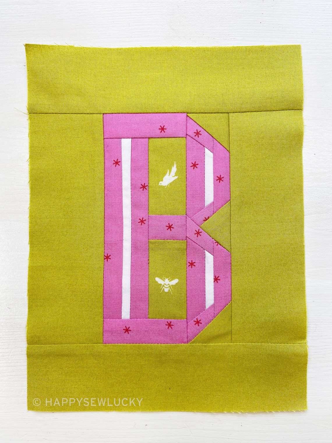 Inline Alphabet PDF FPP Pattern - Etsy Canada