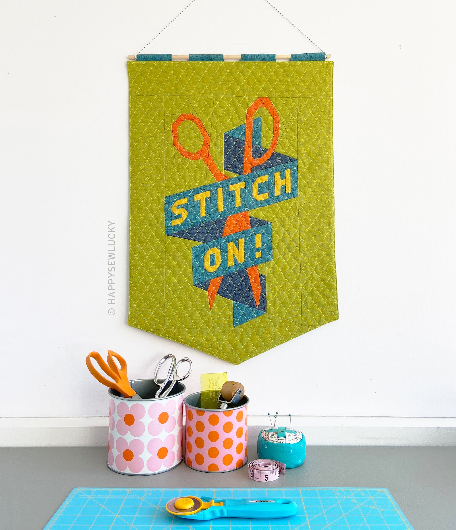 STITCH ON Banner PDF Pattern - Etsy UK