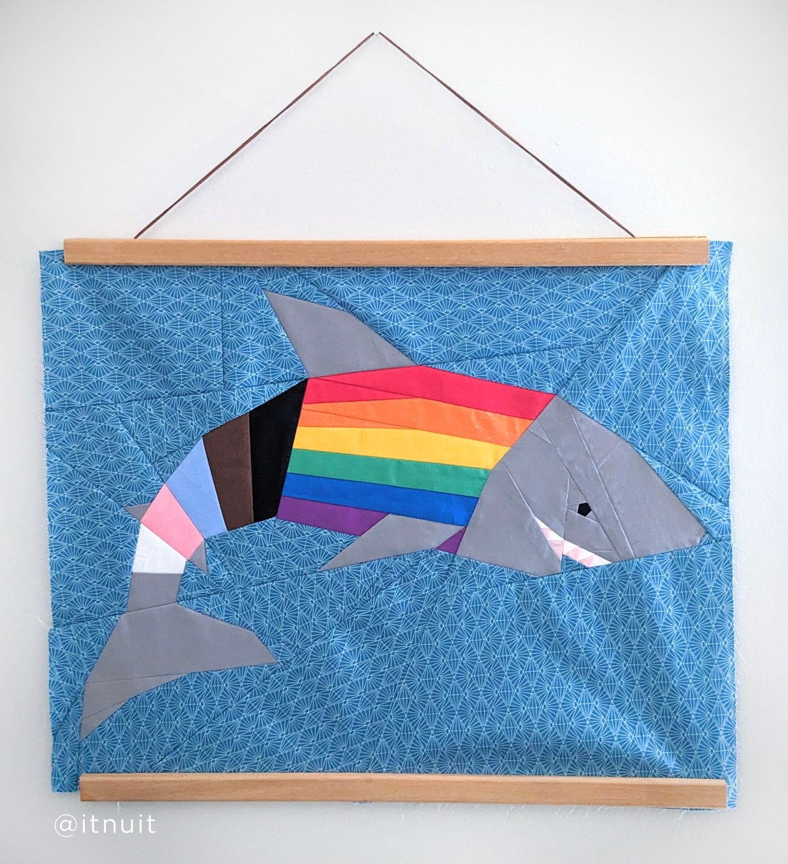 Progress Shark PDF Pattern - Etsy