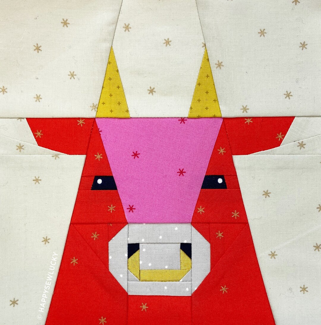 OX Block PDF Pattern - Etsy