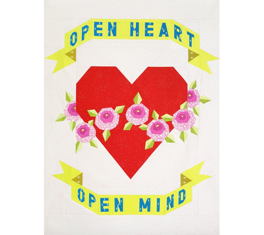 OPEN HEART Tattoo PDF Pattern - Etsy