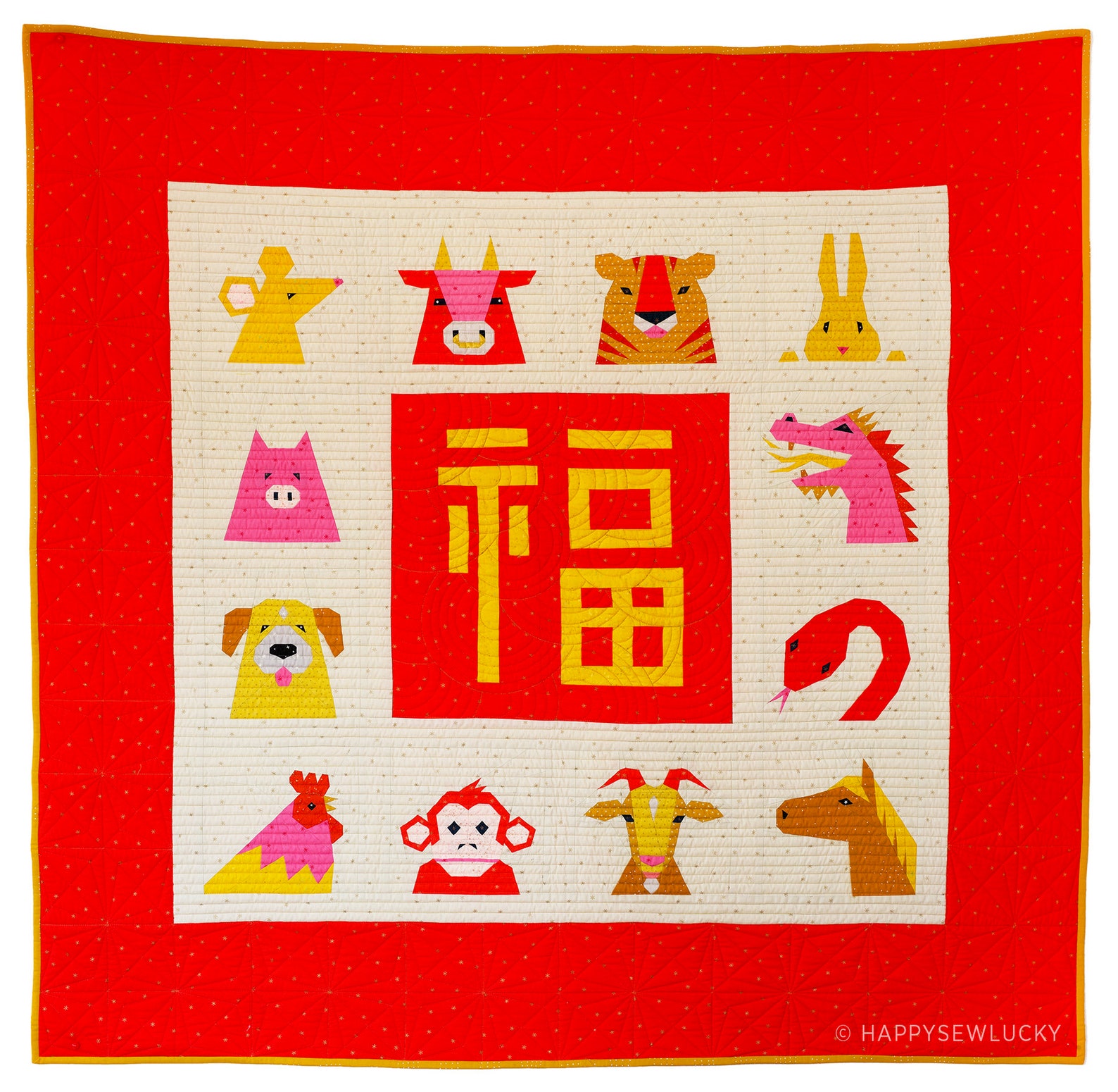 Lunar Zodiac Animals COMBO PDF Pattern - Etsy