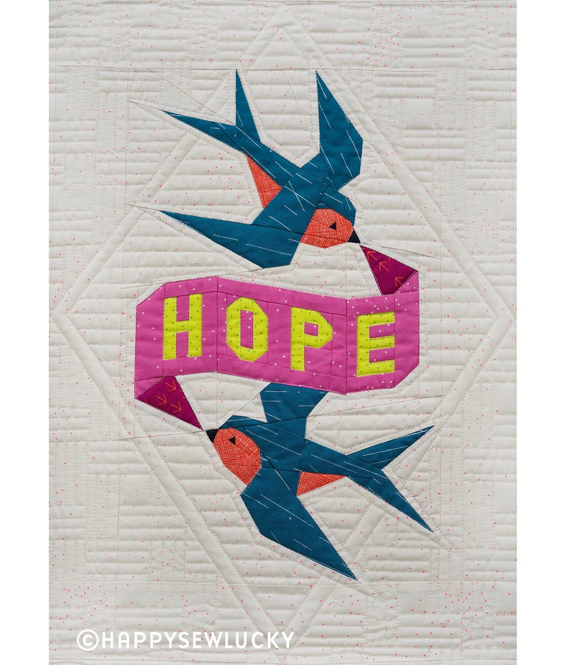 HOPE Tattoo Quilt PDF Pattern | Etsy Australia