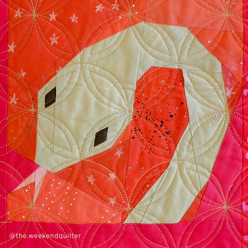 SNAKE Block PDF Pattern - Etsy