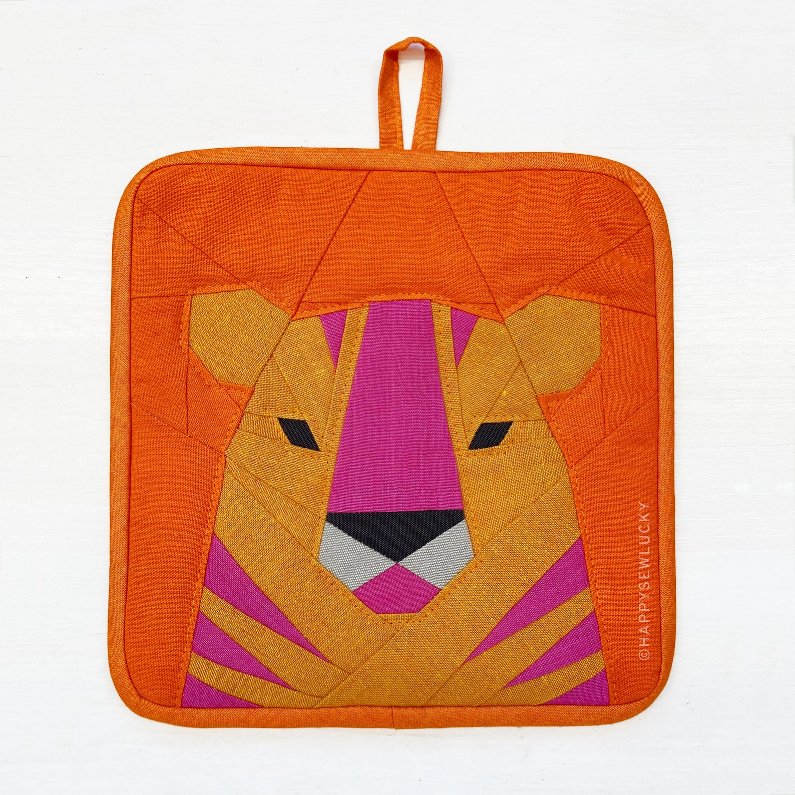 TIGER Block PDF Pattern | Etsy