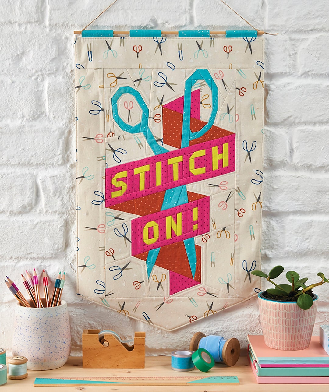 STITCH ON! Banner PDF Pattern - Etsy