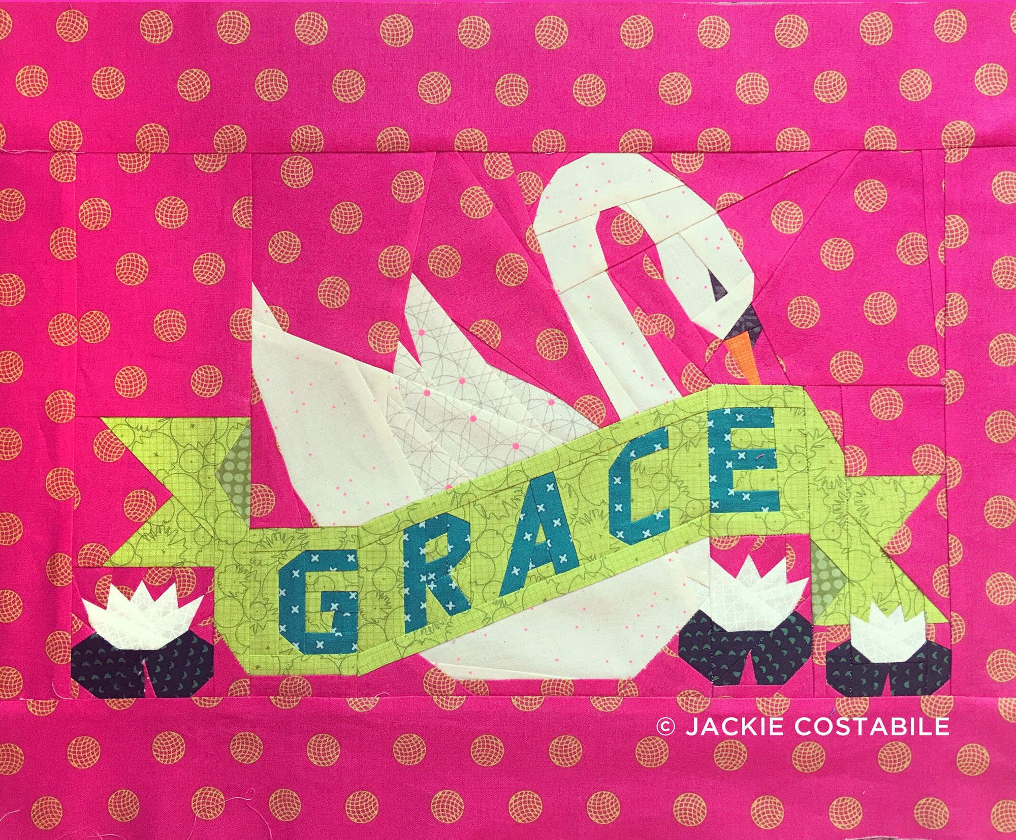GRACE Tattoo Quilt PDF Pattern - Etsy UK