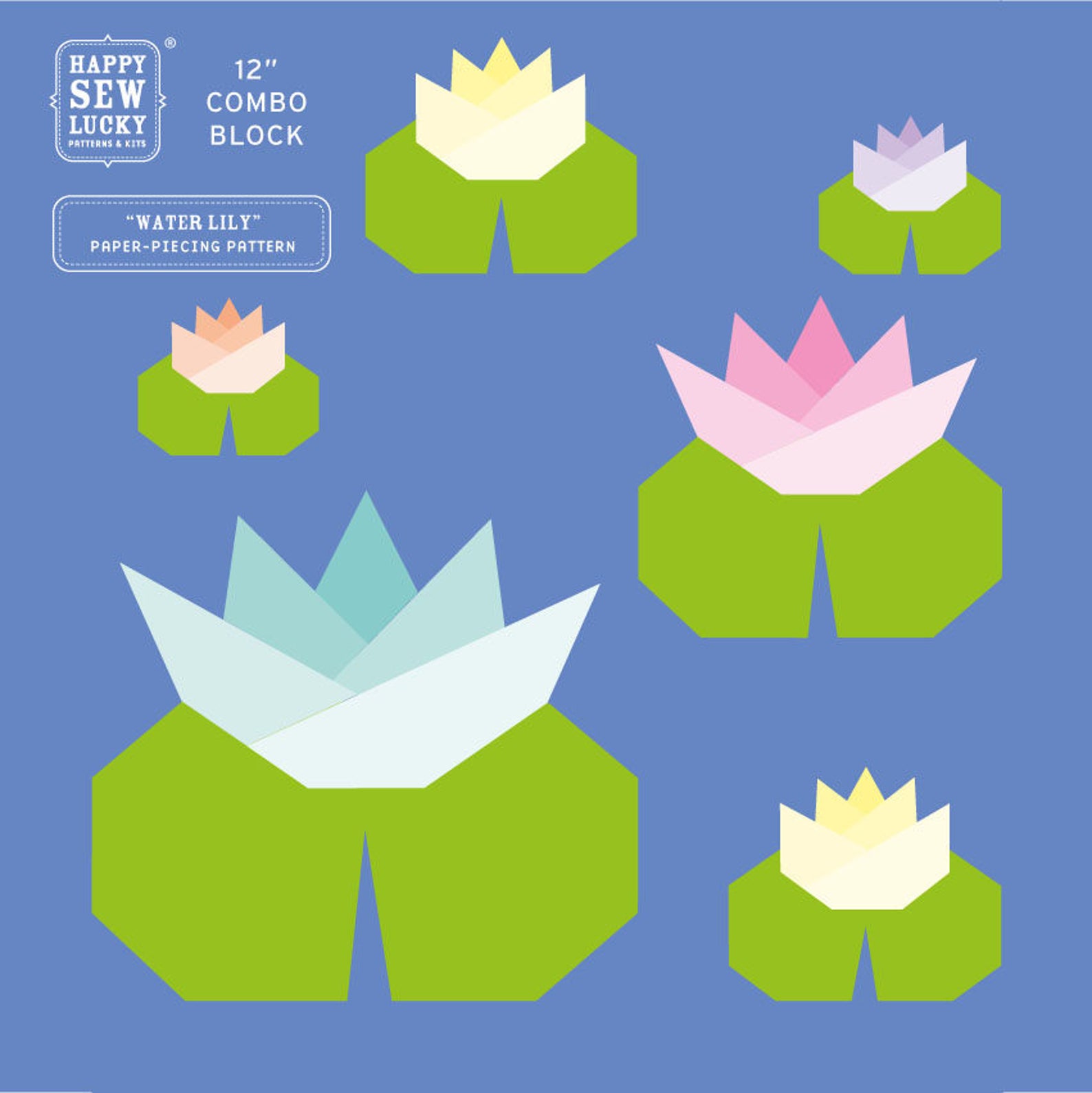 Water Lily PDF Pattern - Etsy