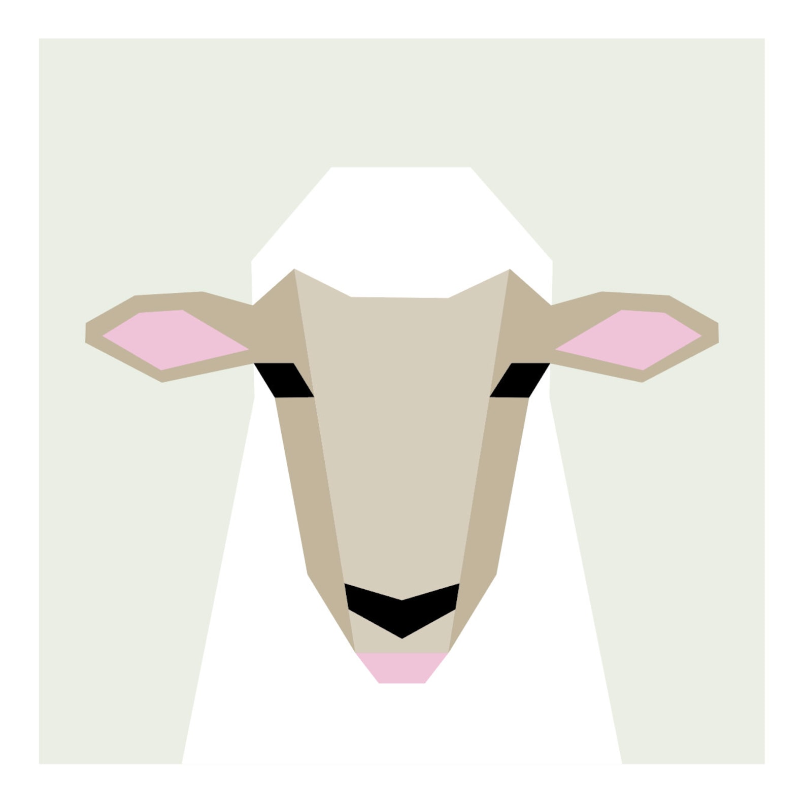 SHEEP Block PDF Pattern - Etsy