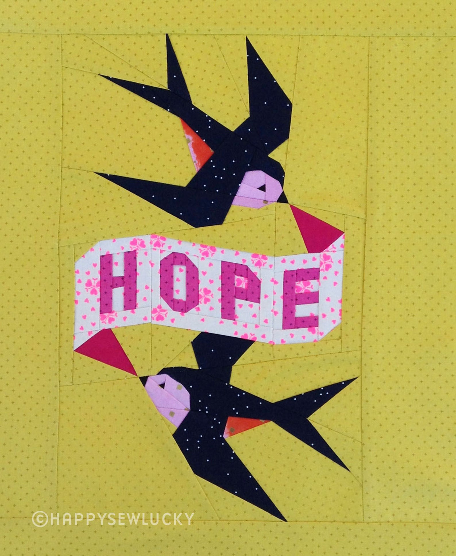 HOPE Tattoo Quilt PDF Pattern - Etsy Canada