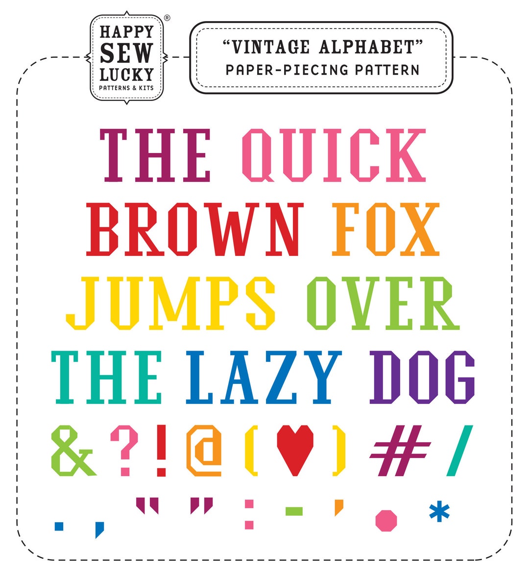 Vintage Alphabet PDF Pattern - Etsy